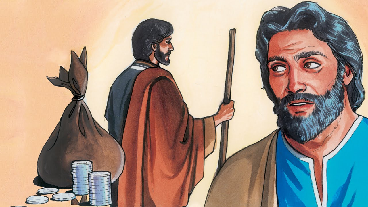 085 - Judas Agrees to Betray Jesus (English) - YouTube