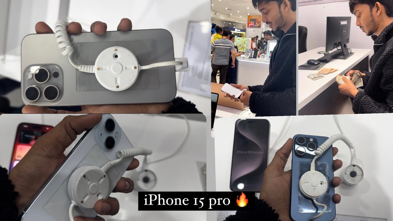 Apple का फोन लें लिया iphone 15 pro max 📱🔥🔥क्या फोन हैं ! - YouTube