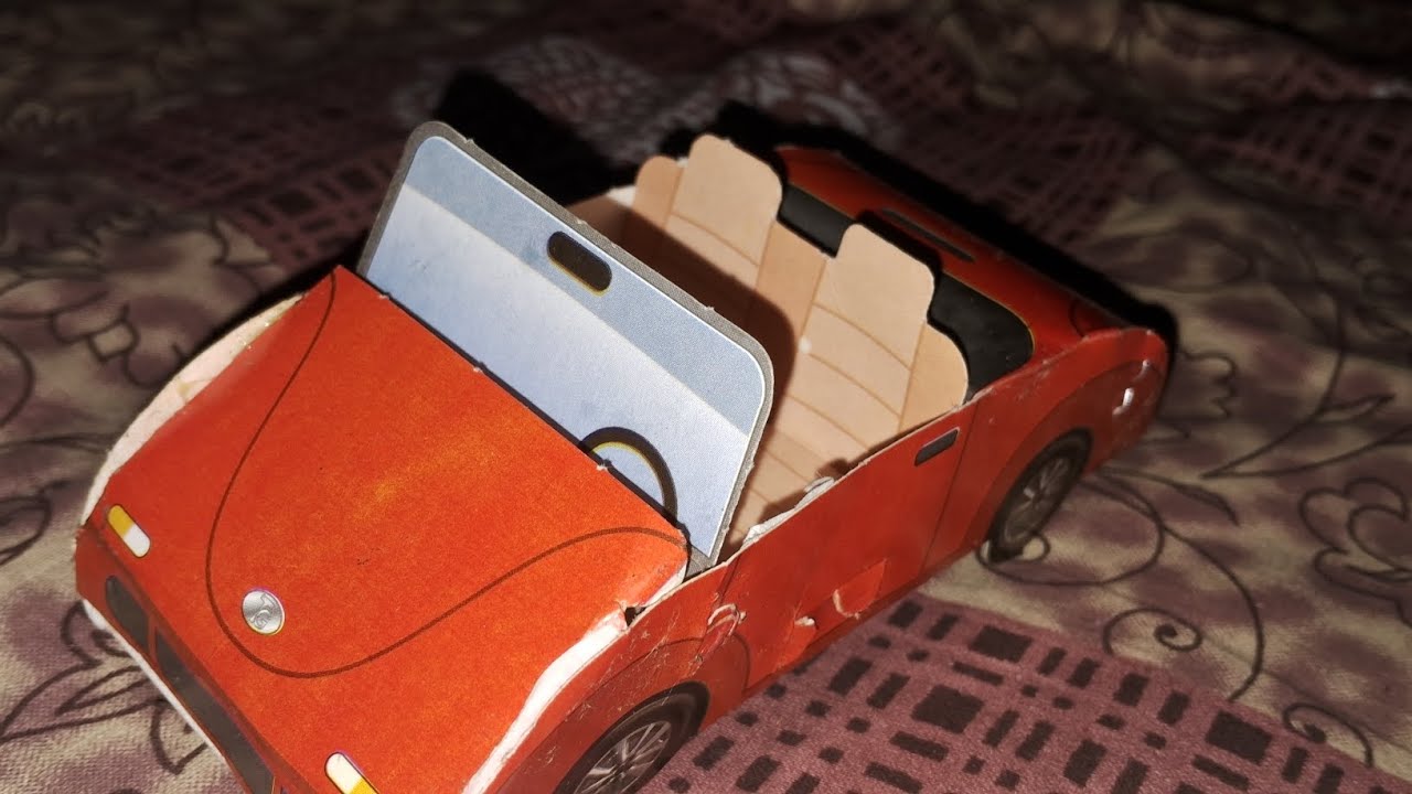 Easy Handmade Paper Car 🚗 | Easy Crafting Ideas 🥰 | Tutorial Video ...