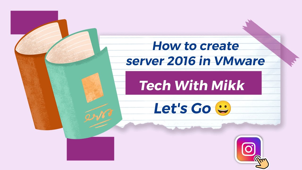 How to create server 2016 in VMware | Tutorial video | Tech with Mikk - YouTube