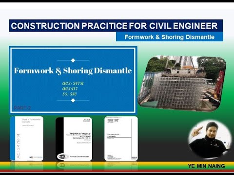02-Formwork Shoring Dismantle Duration and Tolerance Part 2 - YouTube