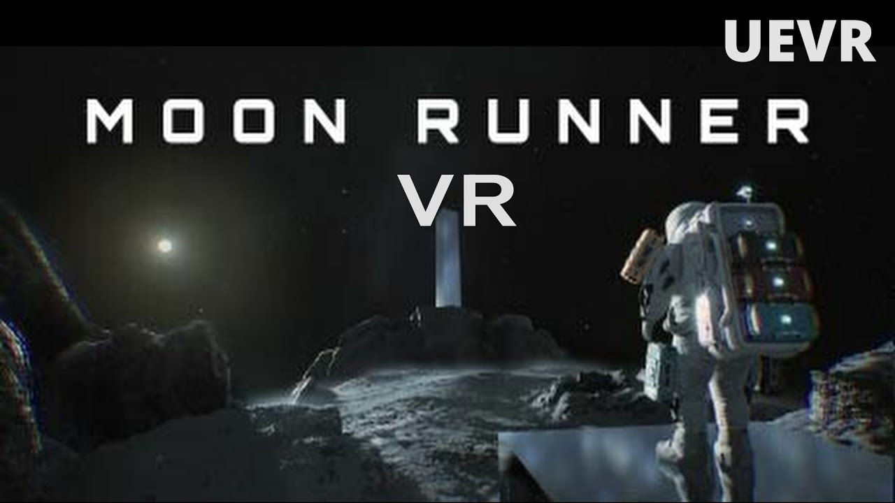 Moon Runner VR (PCVR) UEVR | FREE STEAM GAME | RTX 4090 ULTRA SETTINGS ...