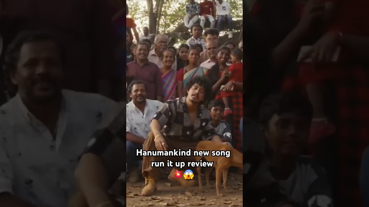 Hanumankind new song run it up review #runitup #hanumankind #song # ...
