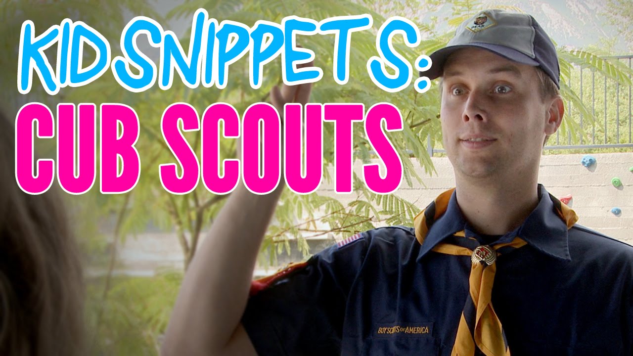 Kid Snippets: "Cub Scouts" (Imagined by Kids) - YouTube