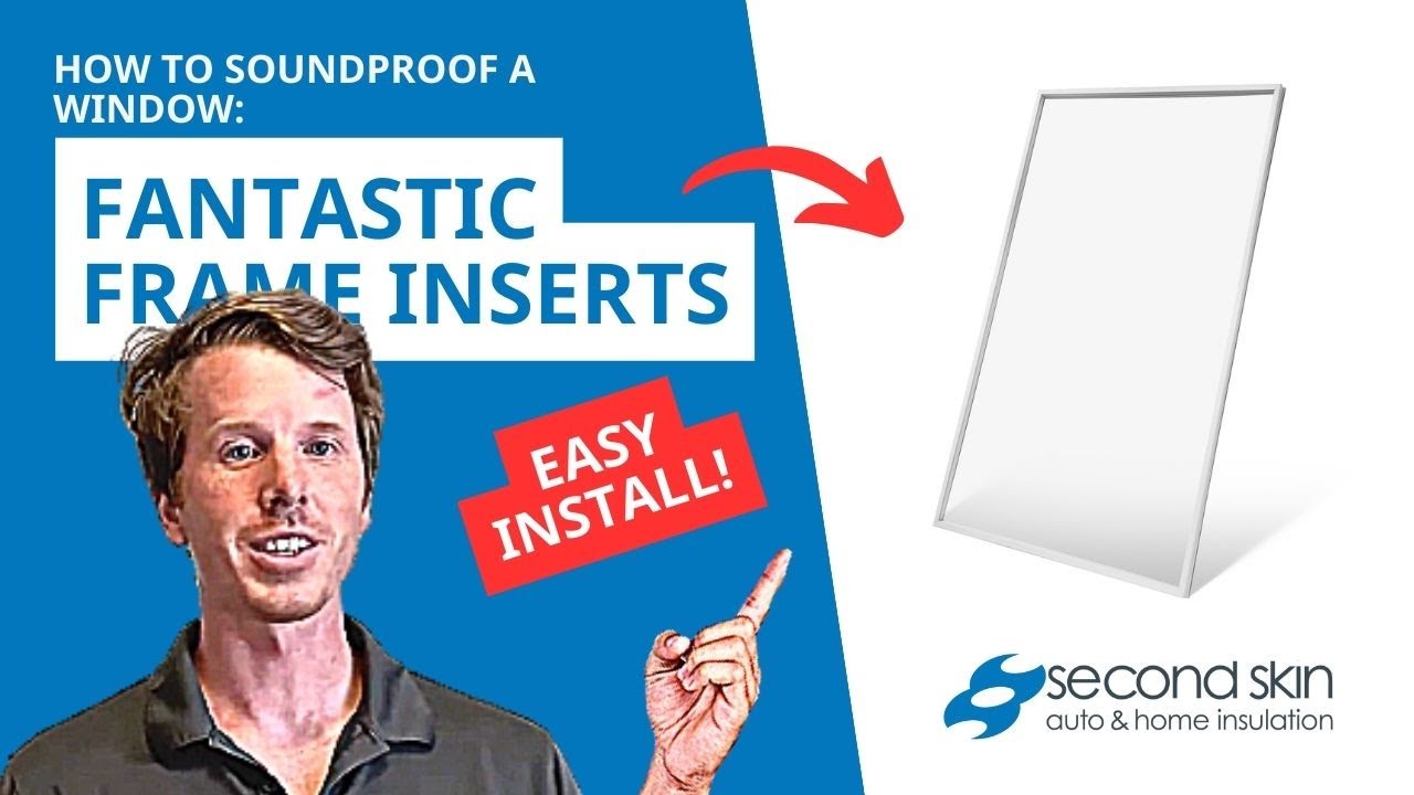 DIY Window Soundproofing: Fantastic Frame Inserts - YouTube