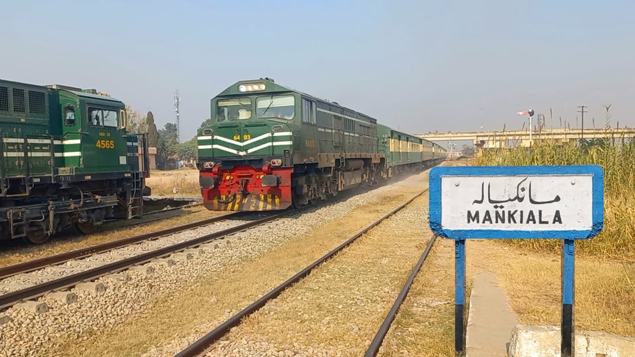 Quetta bound Queen of all provinces Jaffar express 40dn crossing ...