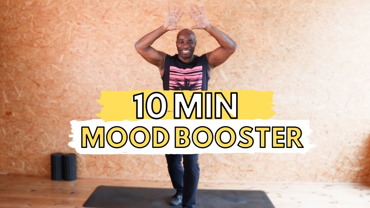10 MIN MOOD BOOSTER WORKOUT | CharlesBFit - YouTube