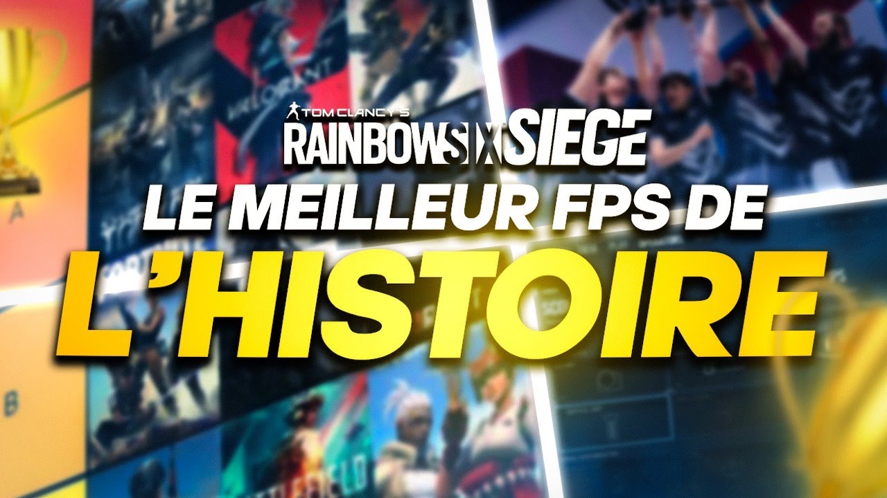 Pourquoi Rainbow 6 est LE MEILLEUR FPS de l'Histoire ? 🎓 - YouTube