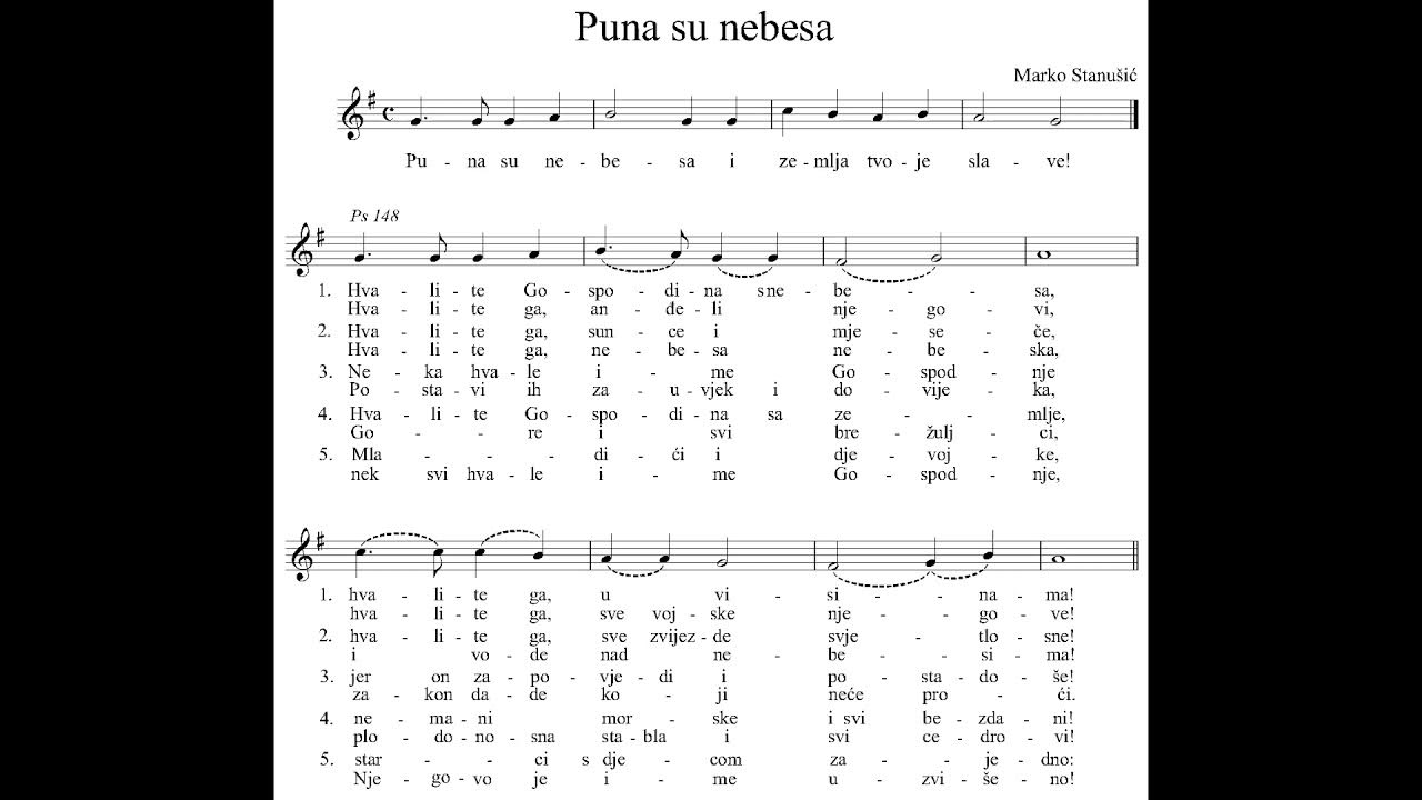 Puna su nebesa - YouTube