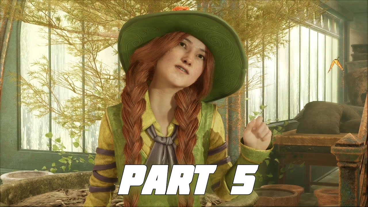 HOGWARTS LEGACY PC Walkthrough Gameplay Part 5 - PROF. GARLIC - YouTube