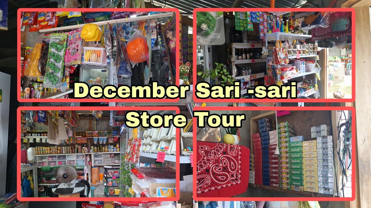 Quick December Sari- sari Store Tour|MarieCelVlogs #sarisaristore # ...
