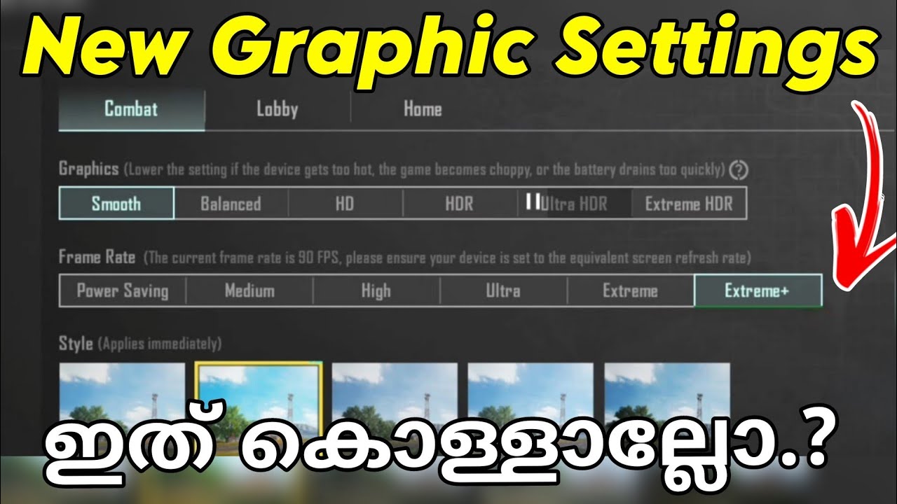 BGMI New graphics settings - Brutus Gaming - YouTube