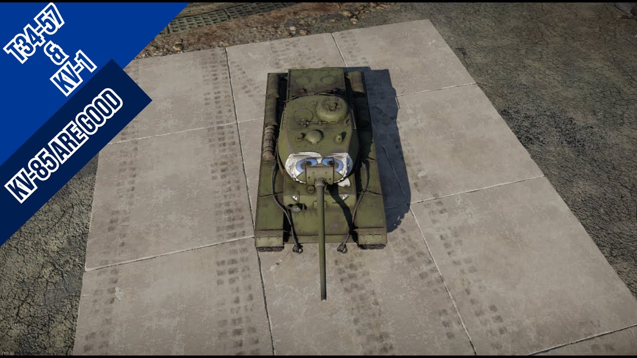 KV-85, T35-57, KV-1 Pretty Good tanks - YouTube