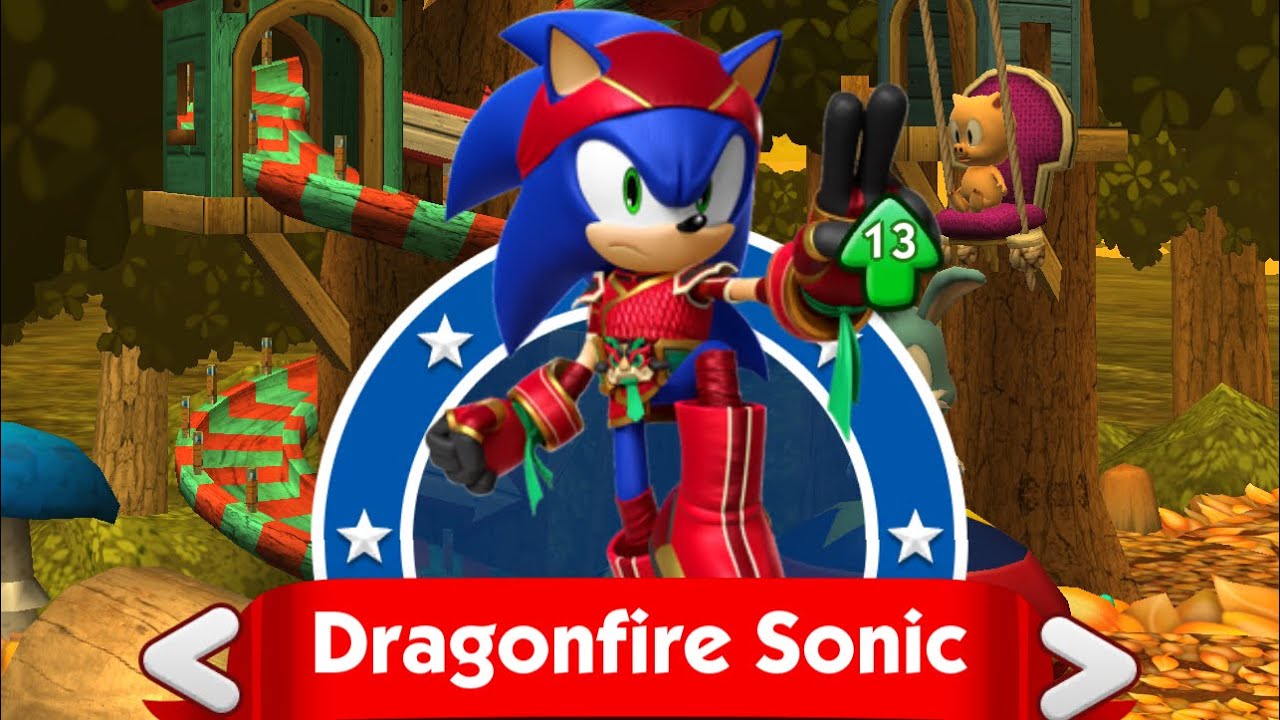 I ran 11,000,000 m as dragonfire sonic! - YouTube