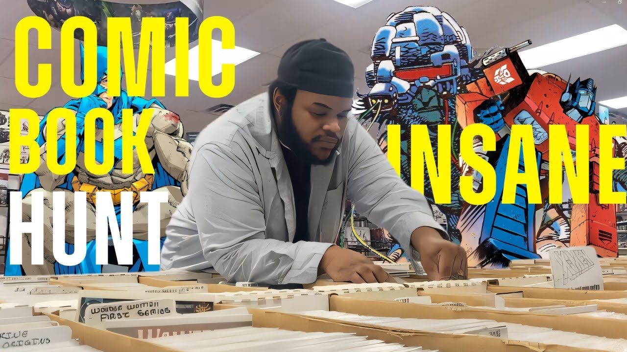 This Comic Hunt Was Absolutely INSANE | Comic Vlog - YouTube