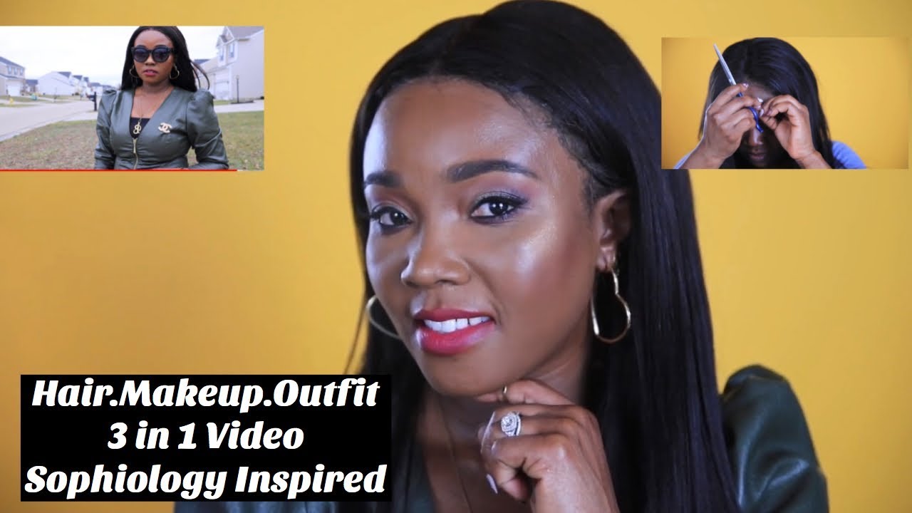 Sophiology Inspired 3 in 1 look. Makeup . Hair. Outfit . Beautybybniecy ...