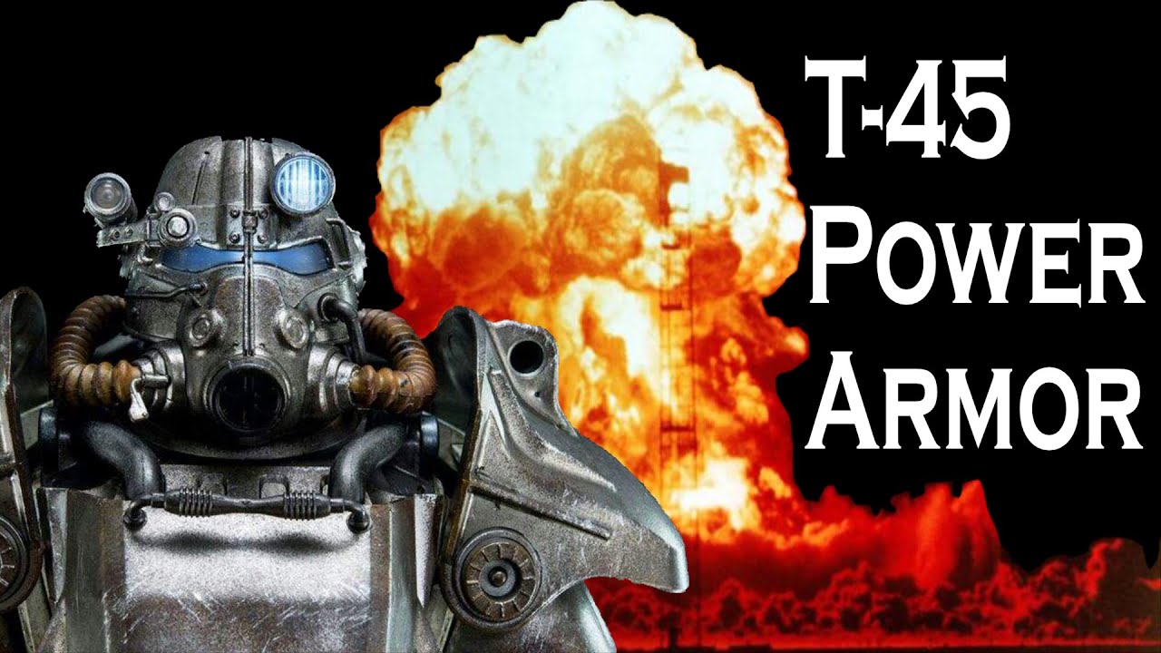 Examining Power Armor: T-45 Series - YouTube