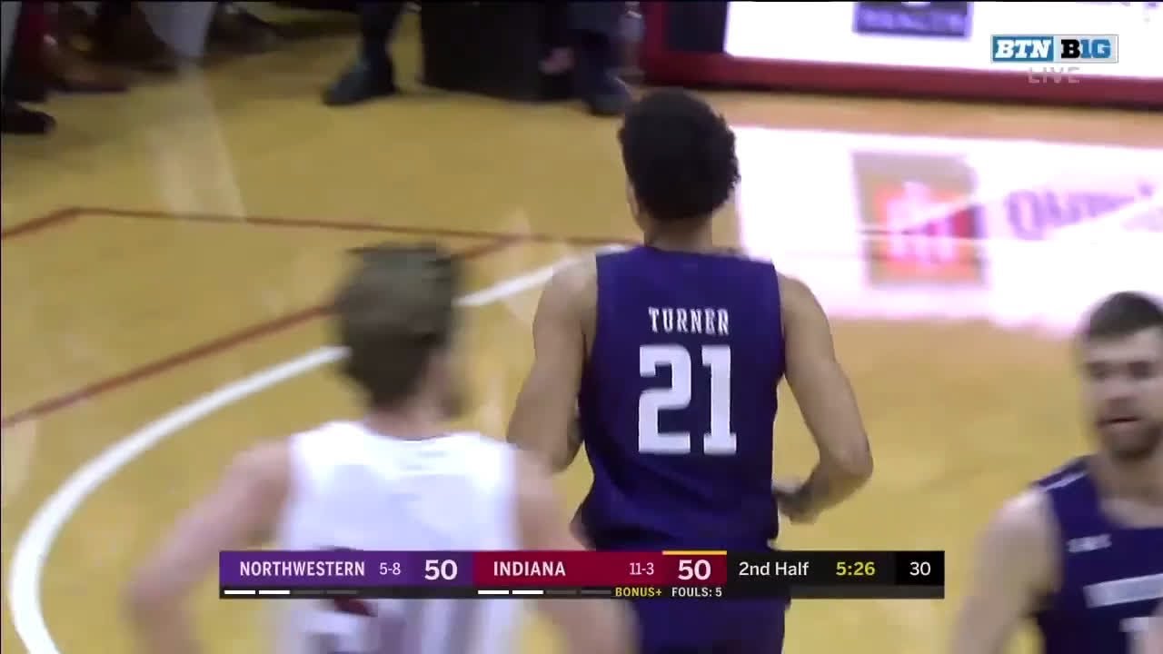 Men's Basketball - Indiana Game Highlights (1/8/20) - YouTube