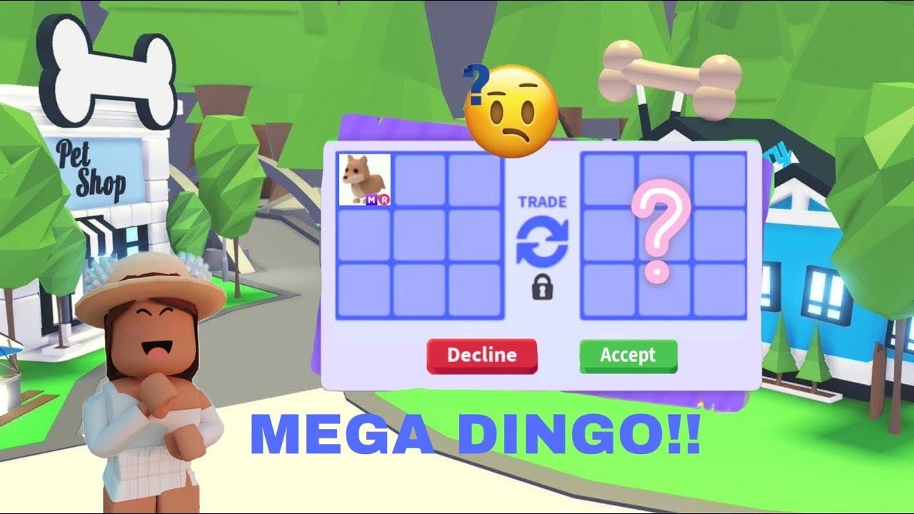 Making mega dingo + what people offer for mega dingo! || Adopt Me ...