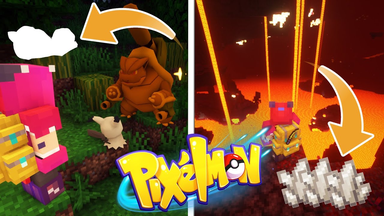 🔴 PIXELMON ADVENTURE 2 ESPAÑOL EXPLORAMOS LA JUNGLA Y EL NETHER O: #21 ...