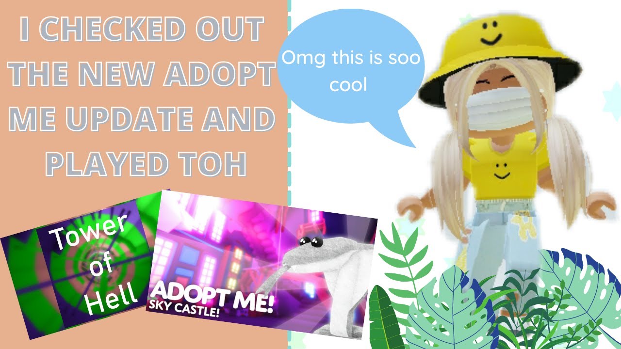 I checked out the NEW SKY CASTLE UPDATE!! | Roblox, Adopt me, Toh ...