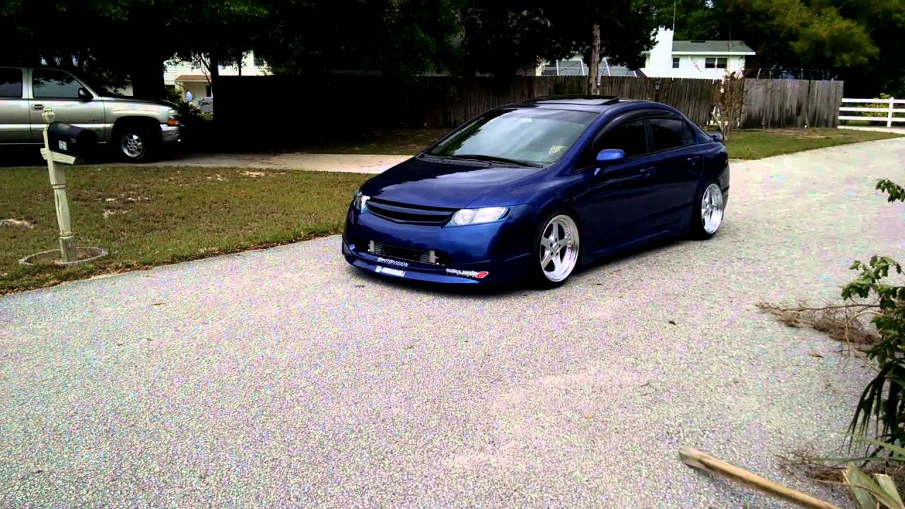 Krafterks boosted 8th gen Civic SI - YouTube