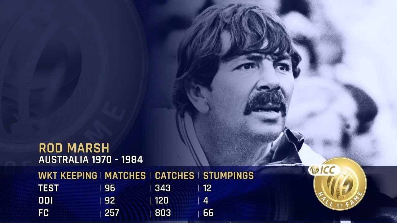 Meet the ICC Hall of Famers: Rod Marsh | 'A wonderful wicket-keeper ...