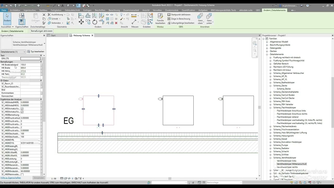 Revit-Schema erstellen - YouTube