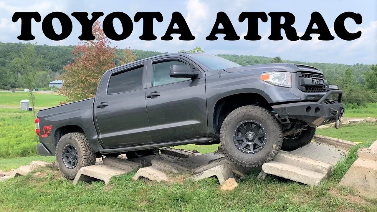 Toyota ATRAC Traction Control Testing Toyota Tundra TRD 4x4 Off Road ...