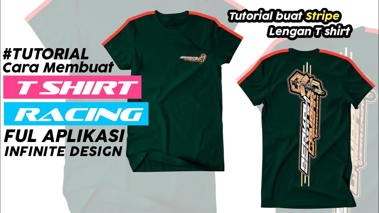 Design kaos racing - Tutorial membuat design kaos racing #2 - YouTube