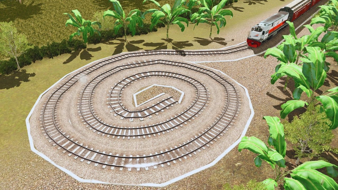 Kereta Api Cepat Anjlok Lewat Rel Buntu | Fast Train Drops Through Dead ...