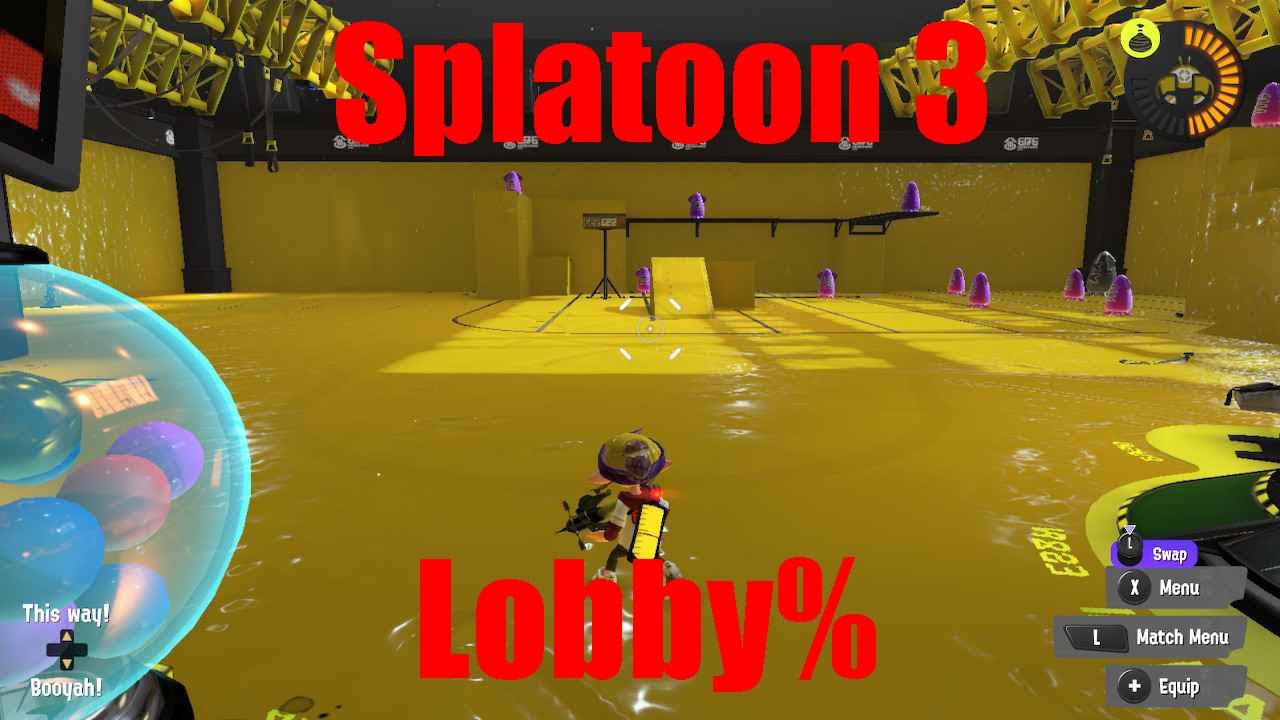 Splatoon 3 Speedrun Lobby% (7:20) - YouTube