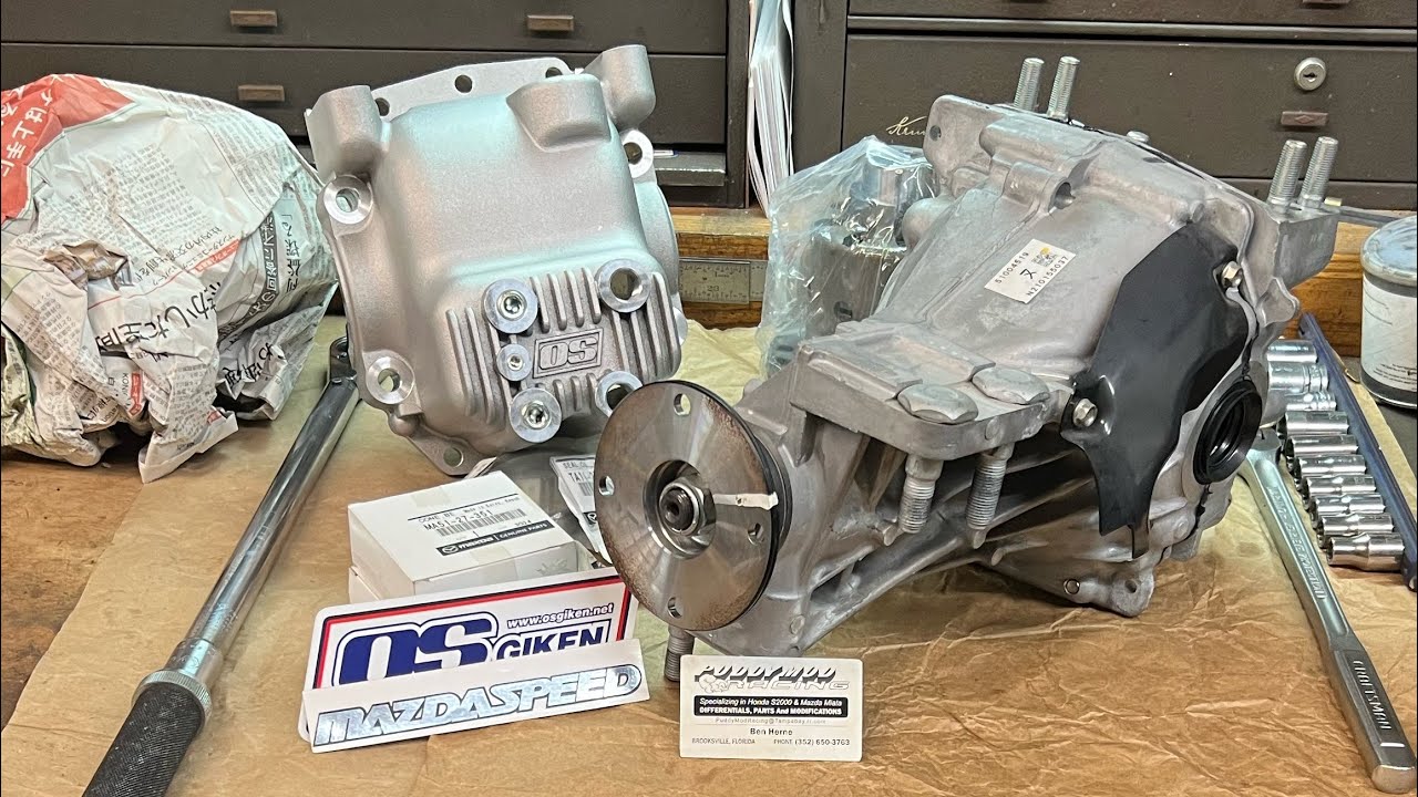 ND Miata differential adding the OSGiken LSD and Expanded Capacity Rear ...