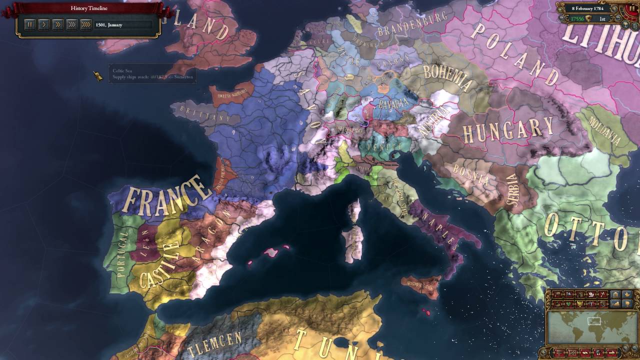 eu4 roman empire timeline - YouTube