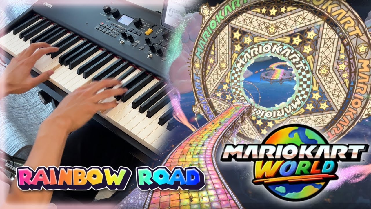 Mario Kart World OST - Rainbow Road | FULL VER. ALL SECTIONS Chords - Chordify