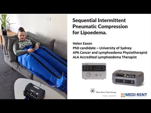 Using Compression Pumps for Lipoedema - YouTube