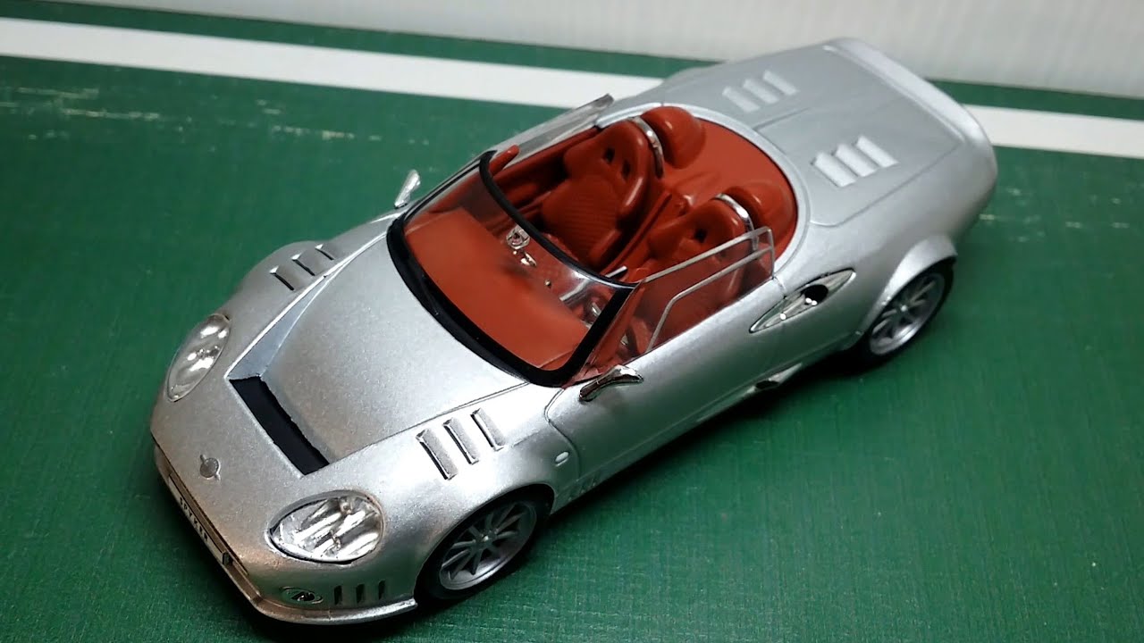 Reviewing the 1/43 Spyker C8 Spyder (C12) by Altaya - YouTube