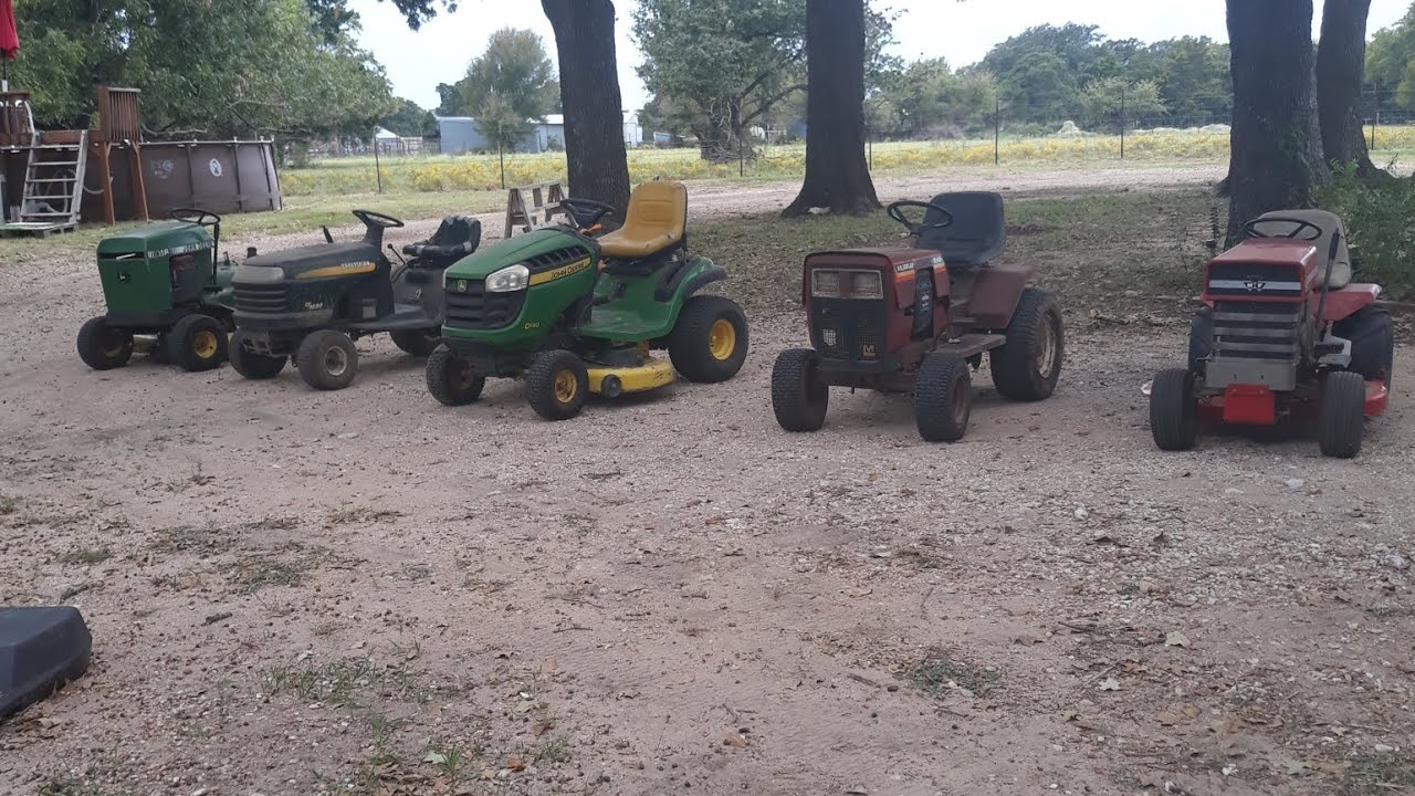 Lawn Mower Collection Part 1 - YouTube