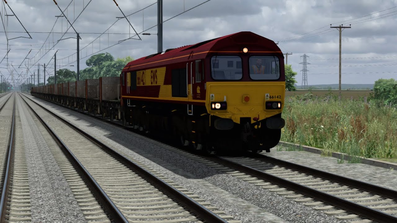 TS Classic | AP Class 66 (EP) | 4E25 11:25 Bow Depot - Heck Plasmor P S ...