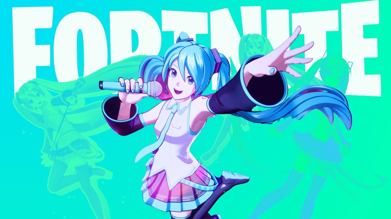 🔴LIVE! STREAM FORTNITE Hatsune Miku | Festival Season 7 Icon Reveal ...