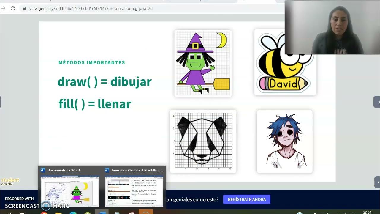 Unidad 2: Paso 3 - Diseño de Graficas primitivas 2D -Java - YouTube