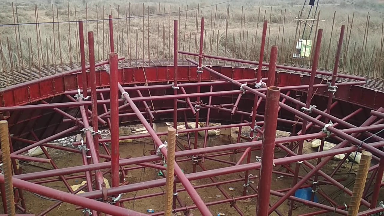 Reinforcement details of well curb ...#Wellfoundation - YouTube