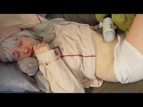 My Belly Was Making Weird Sounds…So I Recorded It While I Napped💤 ?Period due | Snores