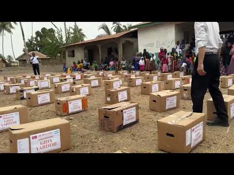 Sierra Leone'da Kumanya Paketi Dağıtımı Gerçekleştirdik #diversitydernegi