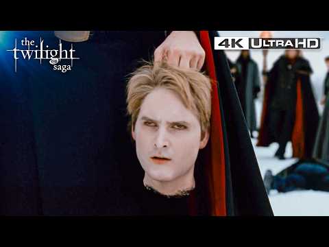 The Moment Carlisle Falls in Battle (Full Scene) | Twilight: Breaking Dawn Part 2