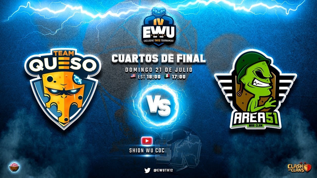eSports Team Queso CUARTOS de FINAL | Clash of Clans - YouTube