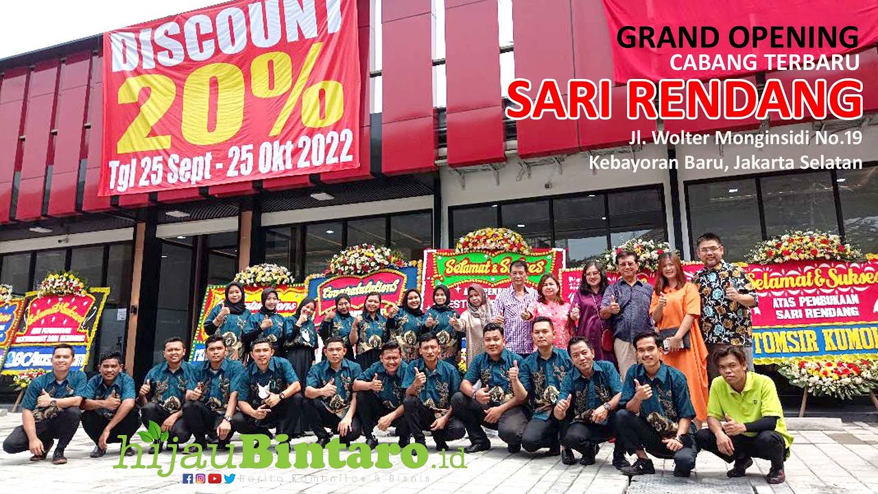 GRAND OPENING CABANG BARU SARI RENDANG (25/9/22) - YouTube