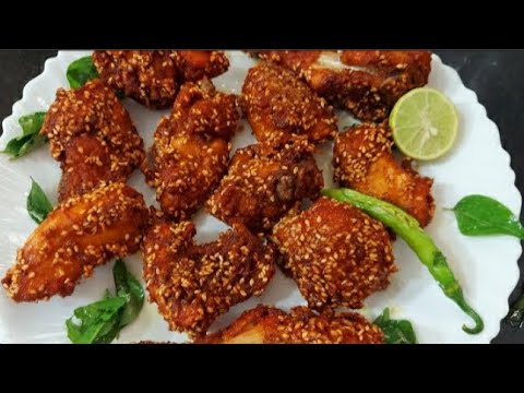 red chicken fry |chicken fry recipe| syeda qurrat cooking - YouTube