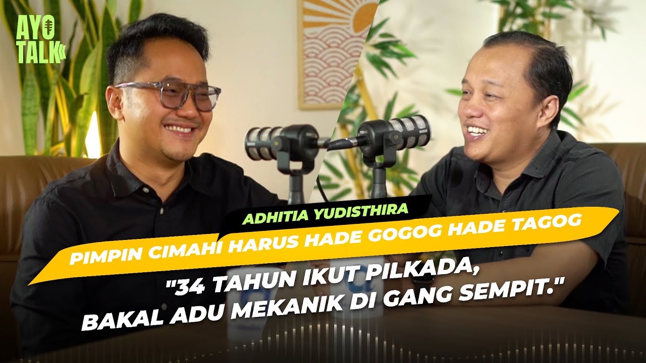 Adhitia Yudisthira : Pemimpin Cimahi Harus "Hade Gogog Hade Tagog ...