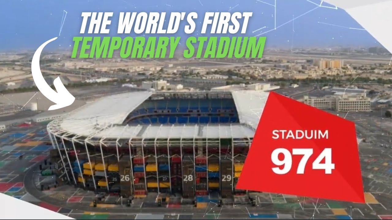 How Qatar Built A Temporary World Cup Stadium - YouTube